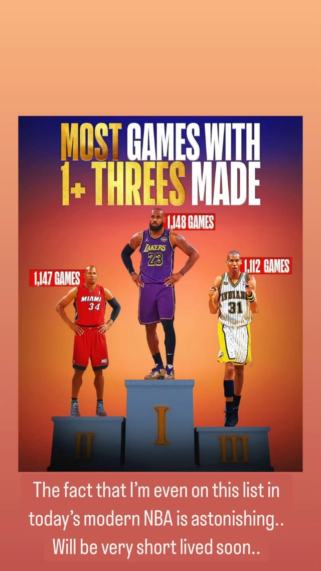 HOFer shocked to be in top 3 of elite shooting list with LeBron James ...