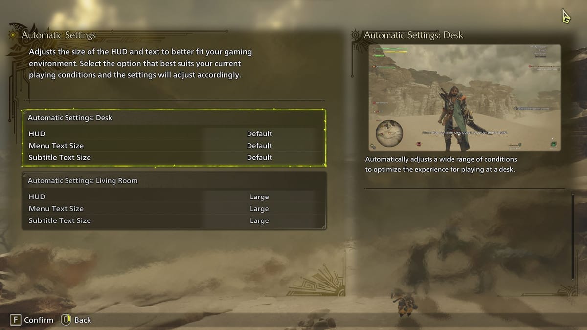 All Accessibility options in Monster Hunter Wilds explored