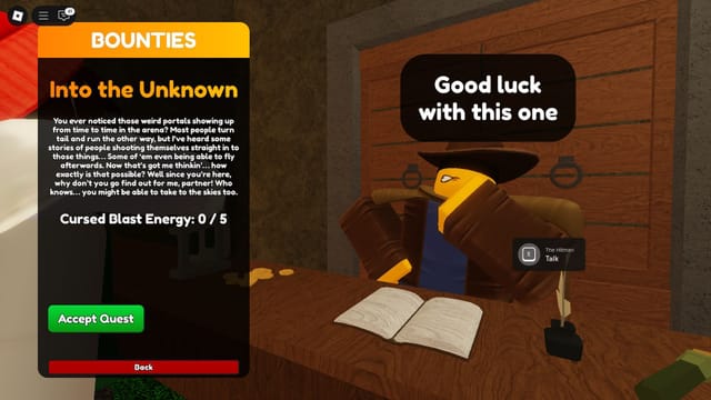 Slap Battles Into the Unknown guide