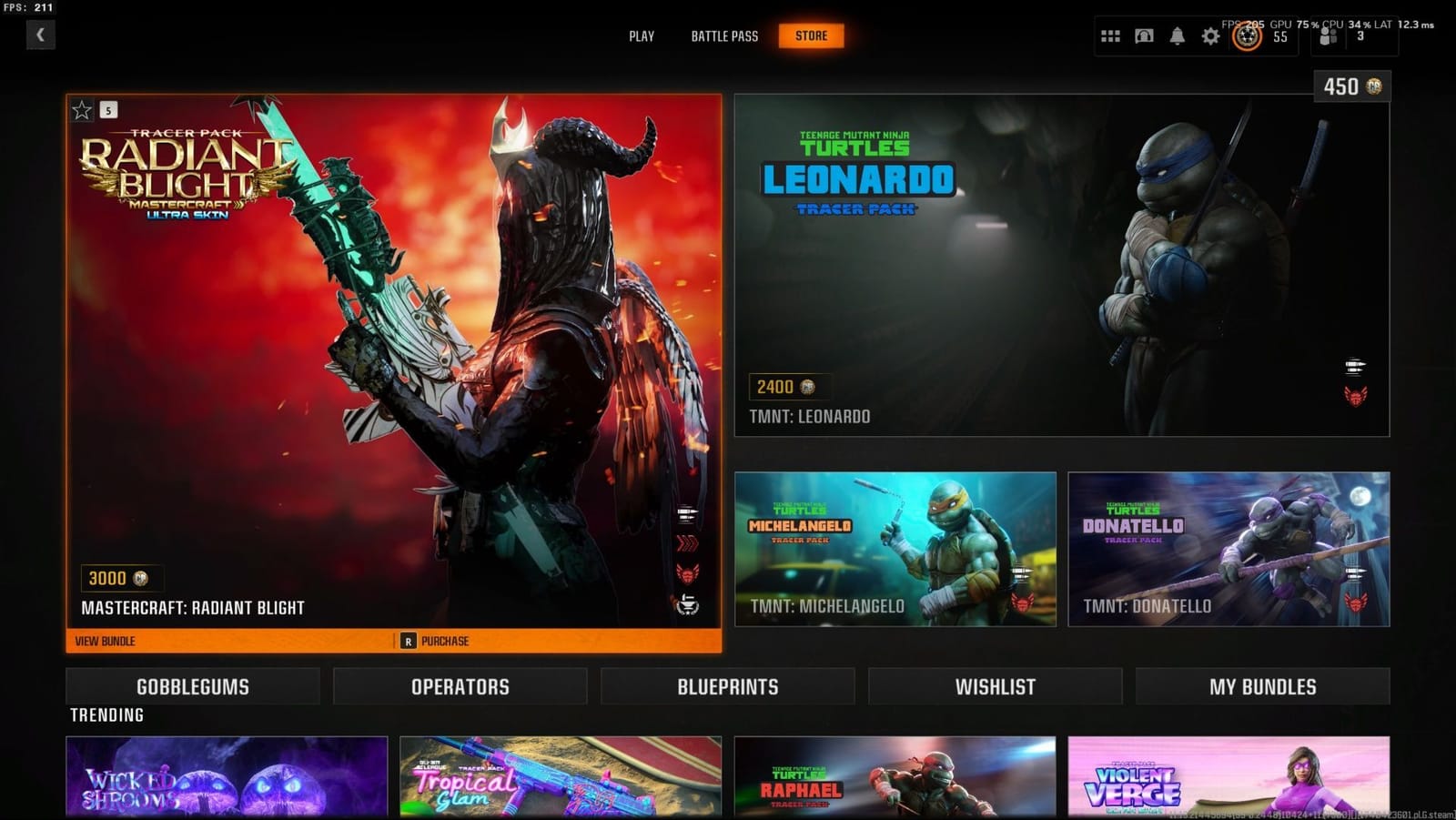 Radiant Blight Mastercraft Tracer Pack in Black Ops 6 and Warzone ...