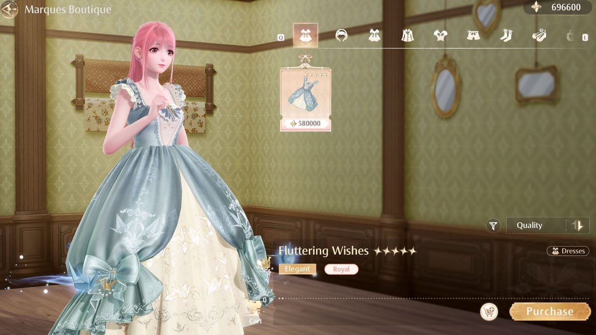 How to obtain Fluttering Wishes outfit in Infinity Nikki