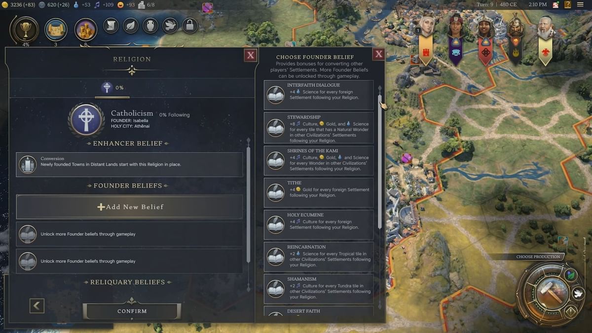 How to find and use relics in Civilization 7