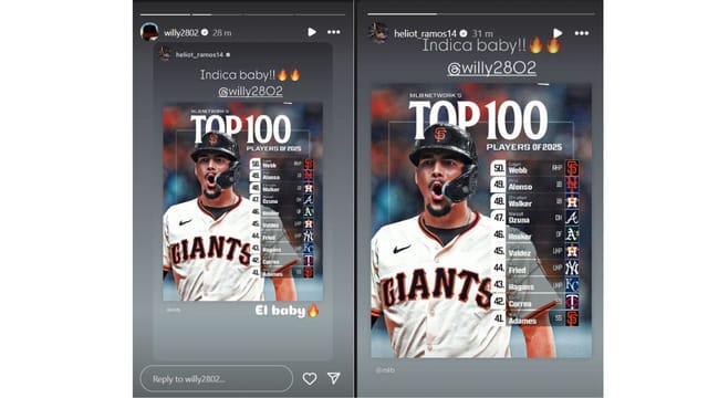 Willy Adames sends 2-word response to Heliot Ramos spotlighting ...