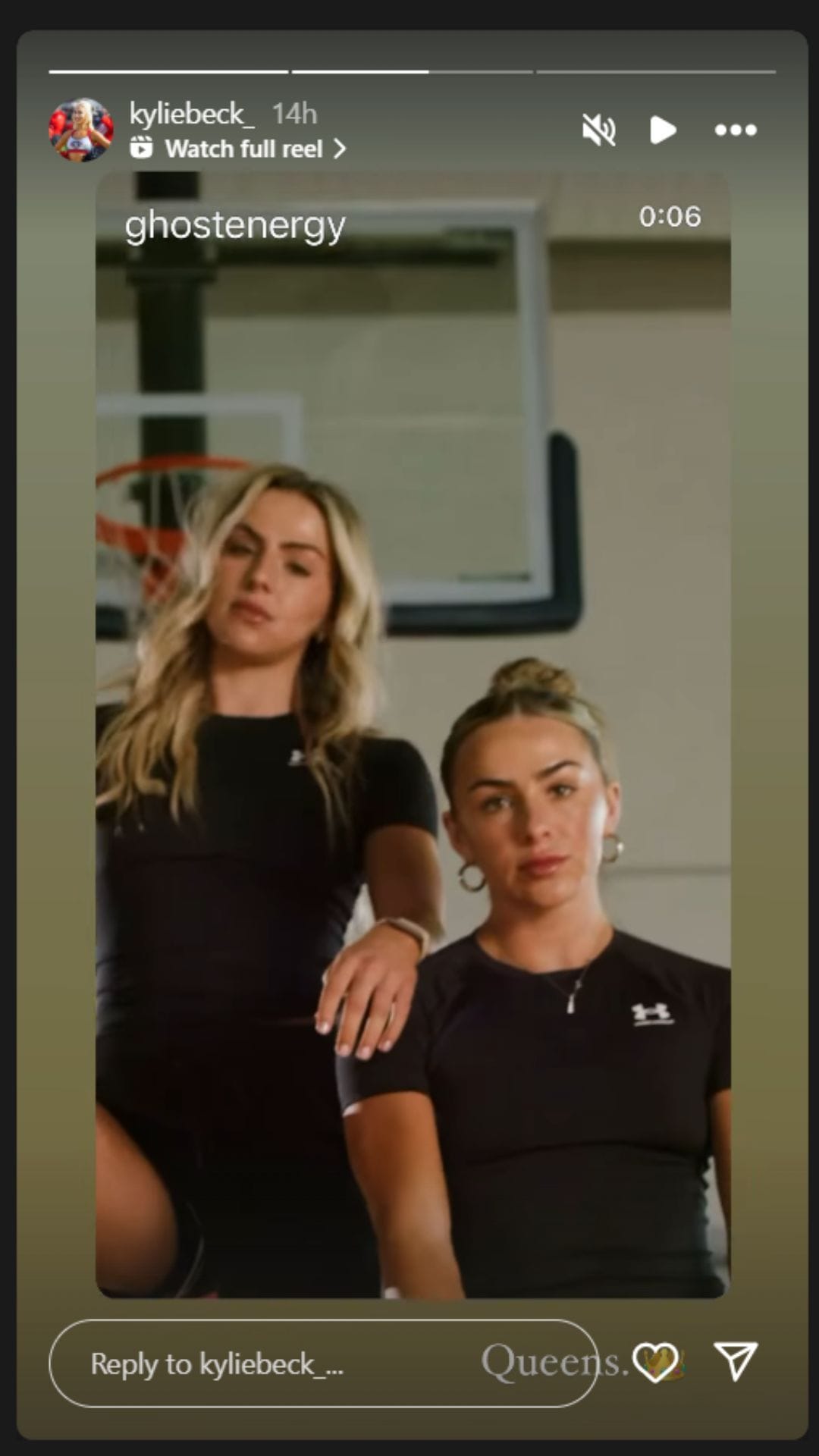 Carson Beck’s sister Kylie drops 1-word reaction for Hanna Cavinder and ...