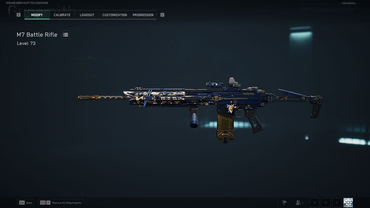 Best weapon build codes for Delta Force