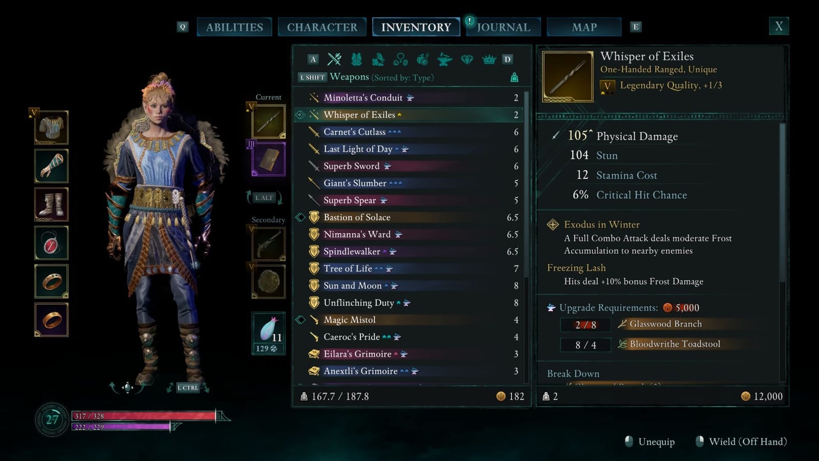 Avowed Wizard build guide: Best spells, stats, equipment, and more