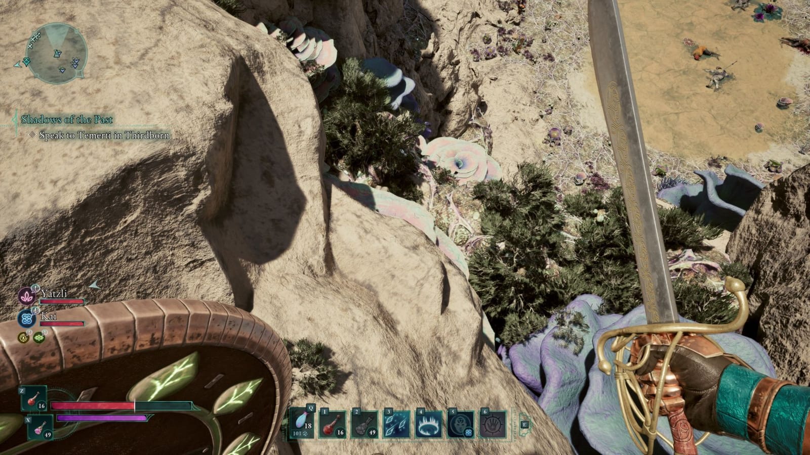 Avowed Treasure Map - Robe of the Arcane Cheater location