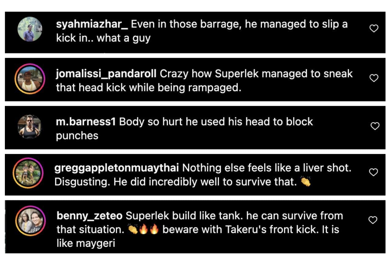 Superlek: “Head kick while being rampaged” - Fans can’t comprehend the ...