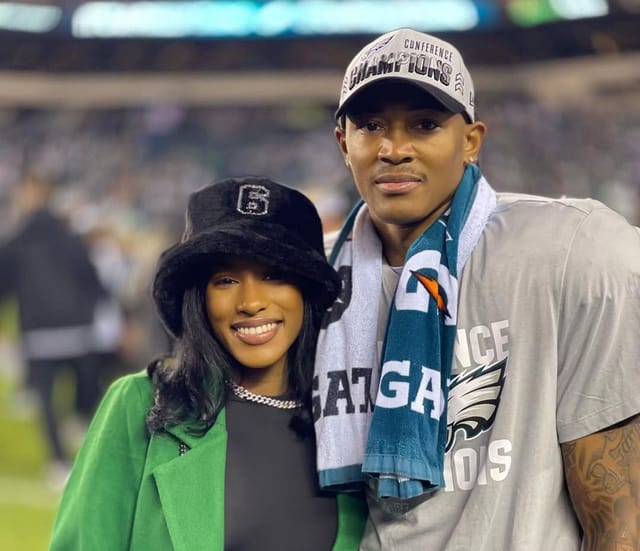 DeVonta Smith's fiancée Mya Danielle sends out three-word message ahead ...