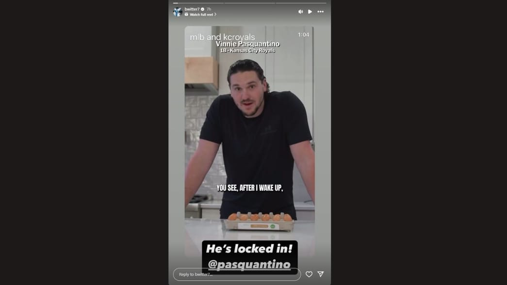 Bobby Witt Jr. drops 3-word reaction to 'unmatched grindset' of Royals teammate Vinnie ...