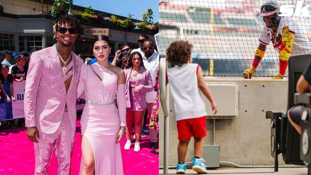Ronald Acuña Jr.'s wife Maria Laborde melts over Braves star's adorable ...