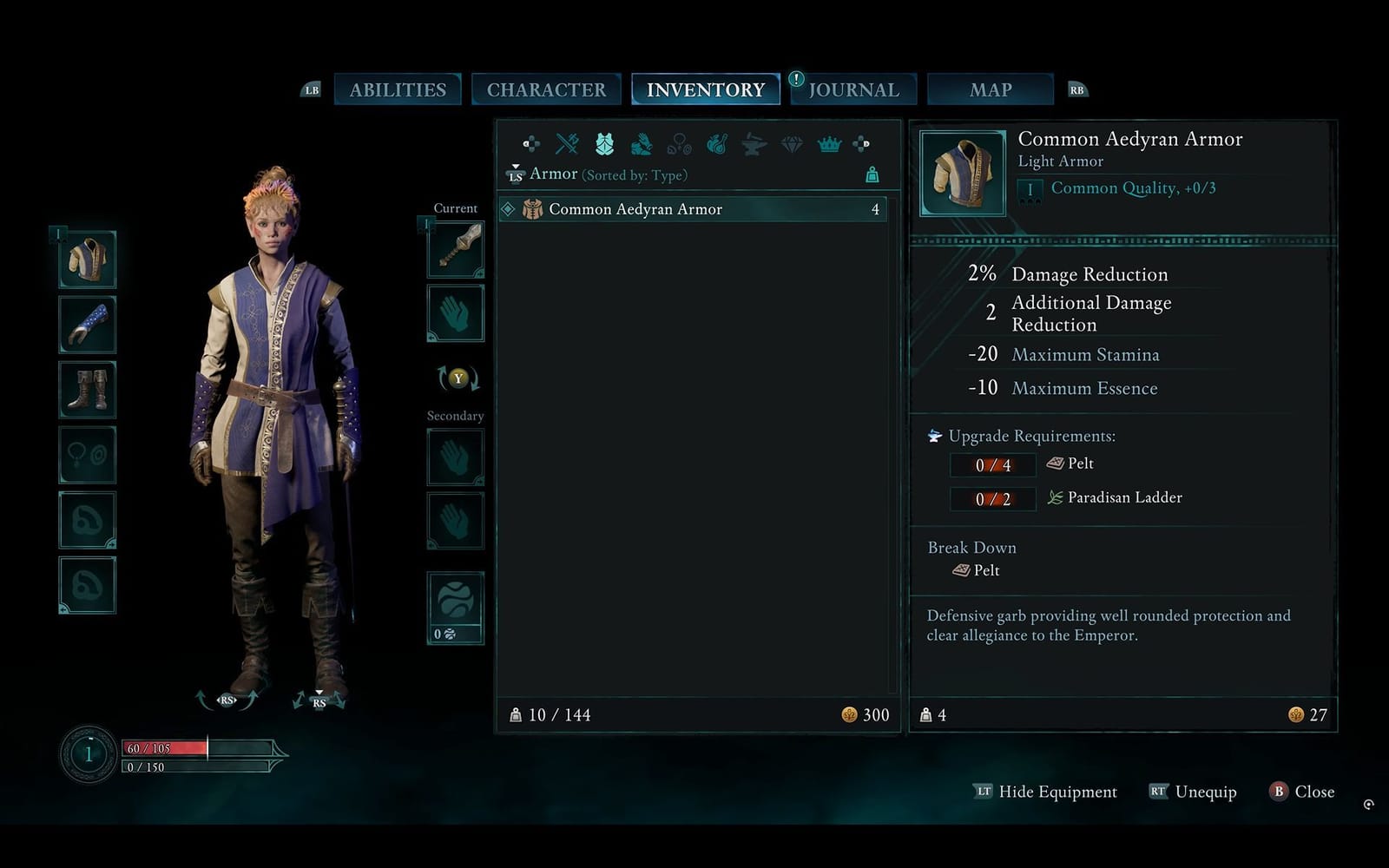 Avowed: How to change armor appearance (transmog) in Avowed