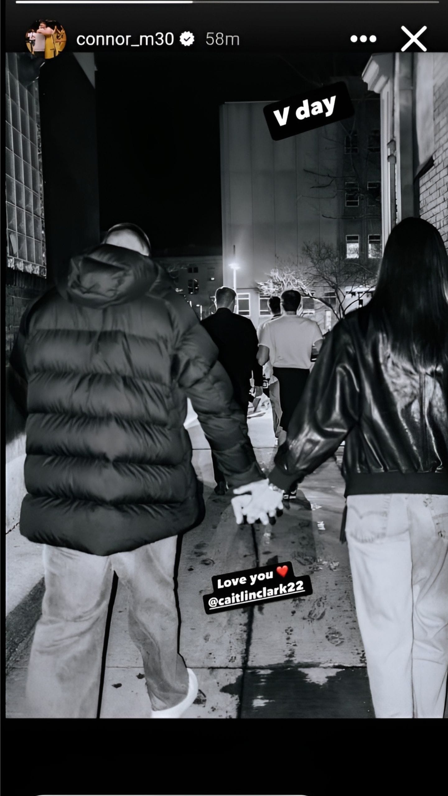 Caitlin Clark's boyfriend Connor McCaffery melts hearts with romantic ...