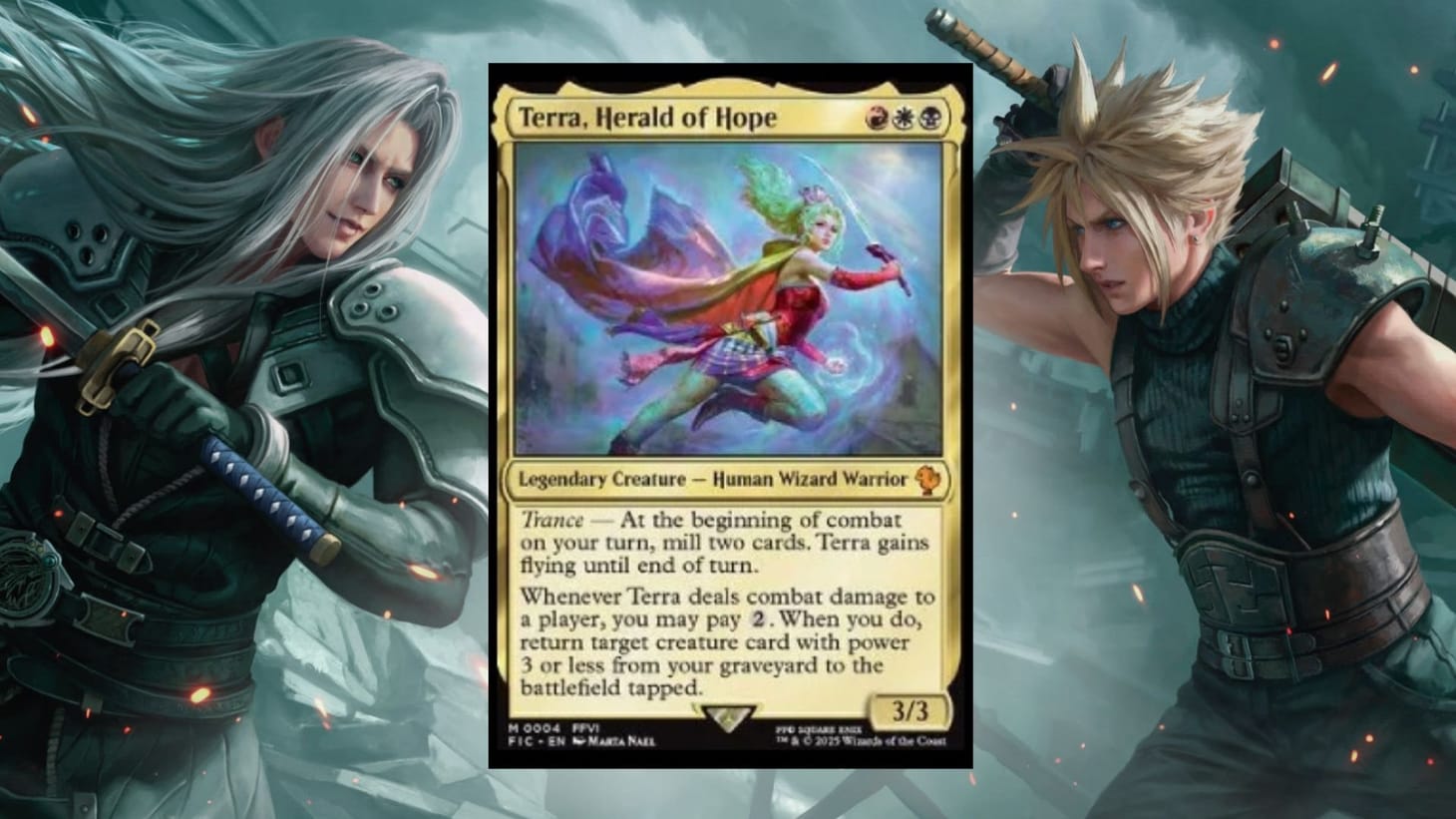 MTG reveals Commander deckleaders for Final Fantasy expansion