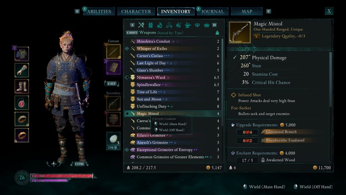 All Unique Guns (Pistols) in Avowed, and how to get them