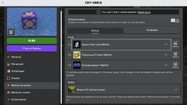 Why Minecraft Bedrock allowing achievements with add-ons is a big deal