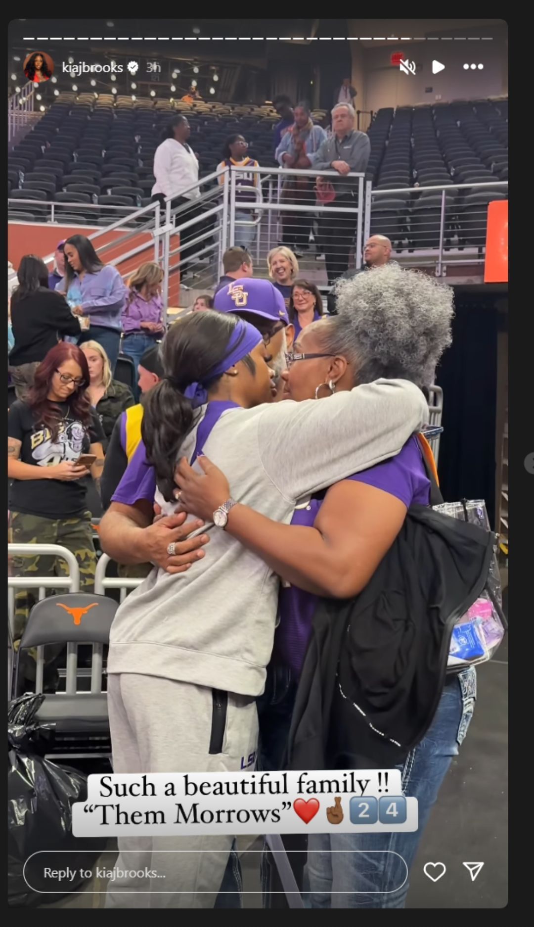 "Such a beautiful family": Flau'jae Johnson's mom Kia Brooks showers love on LSU teammate ...