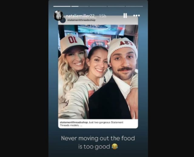 J.T. Miller’s wife Natalie marks her stay at Vincent Trocheck's house ...