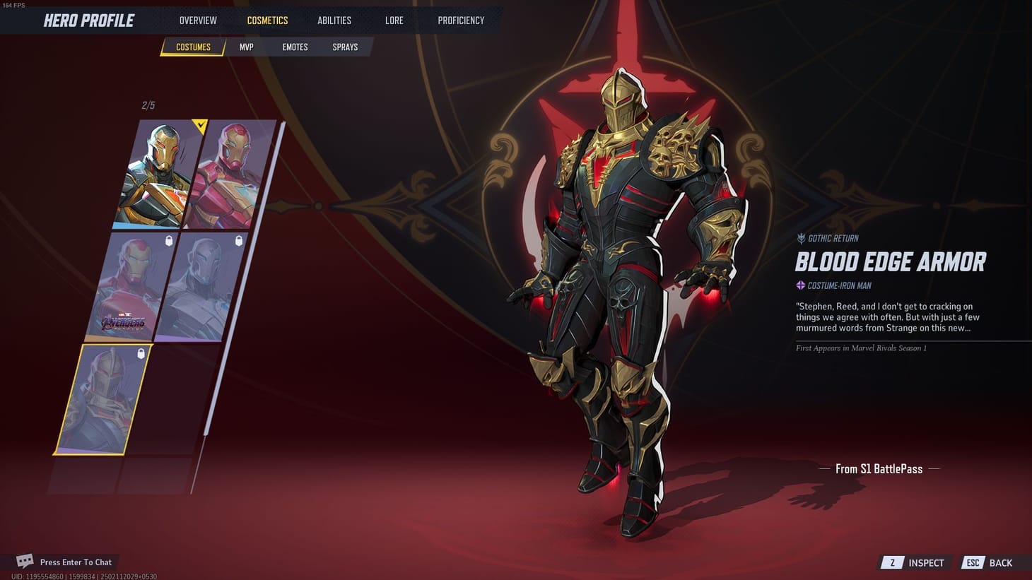 All Marvel Rivals Iron Man skins: Tier list and Prices