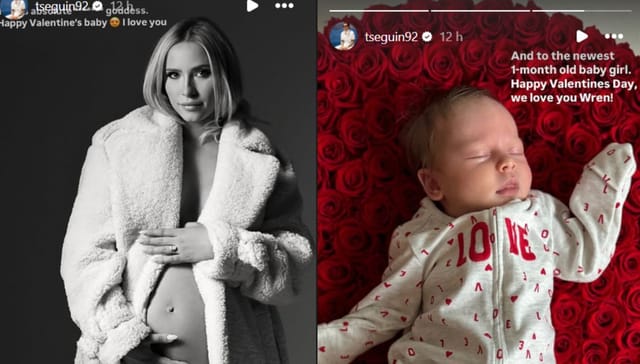 Tyler Seguin gets month-old daughter Wren's name and date of birth ...