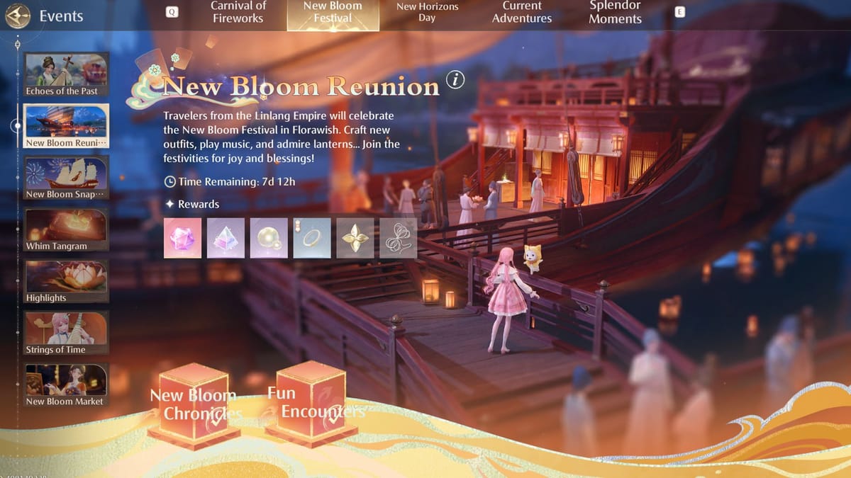 Infinity Nikki Bright Moments event guide and rewards