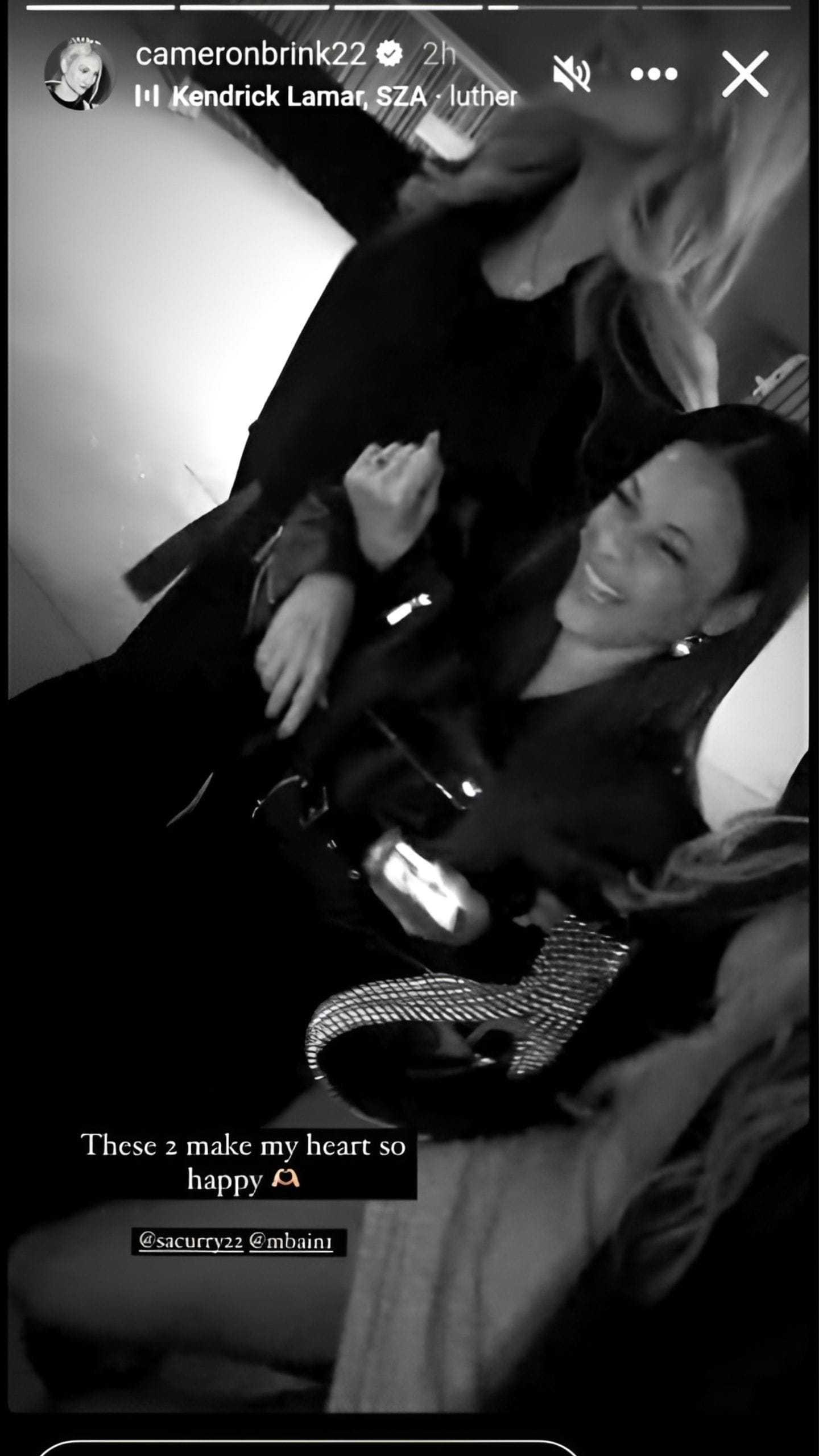 Cameron Brink cherishes bonding with Steph Curry's mother Sonya Curry ...