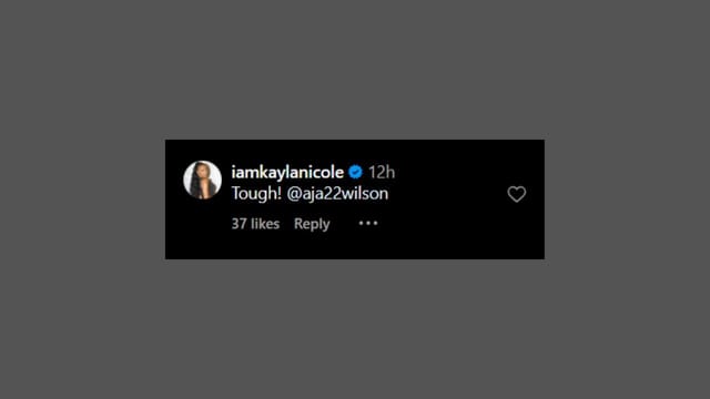 Travis Kelce's ex Kayla Nicole drops 1-word reaction to Bam Adebayo and A'ja Wilson's ...