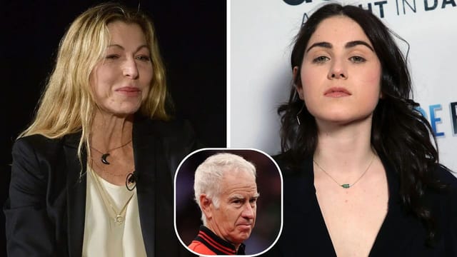John McEnroe's daughter Emily drops 1-word reaction to mother Tatum O ...