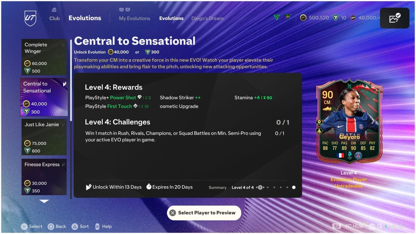 EA FC 25 Central to Sensational Evolution guide: Best players to use, all upgrades, requirements ...
