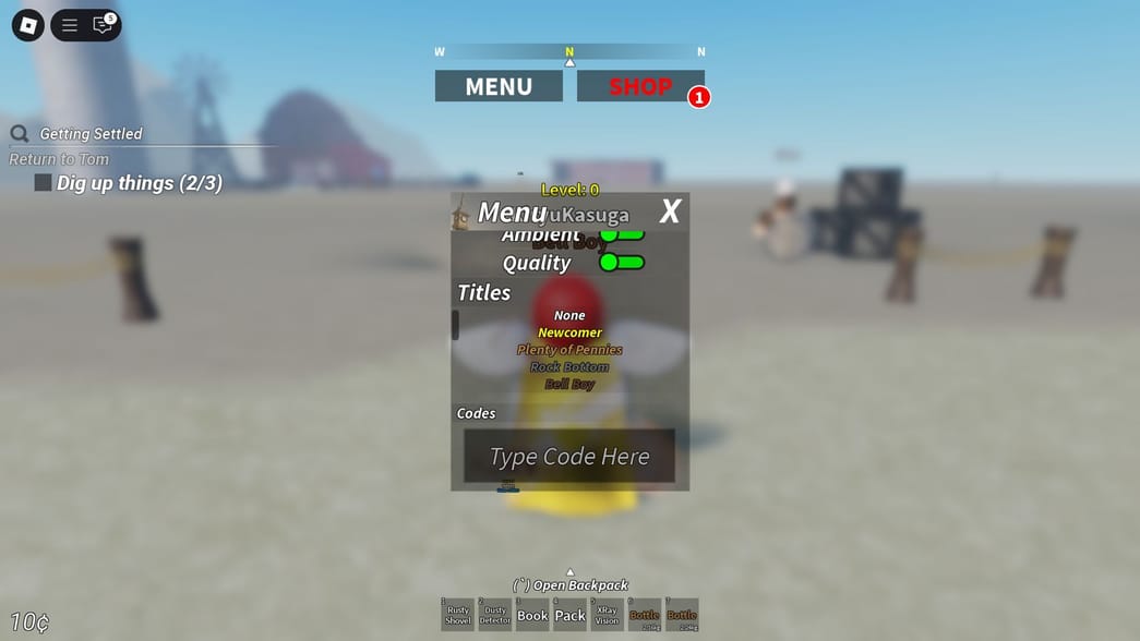 Desert Detectors codes