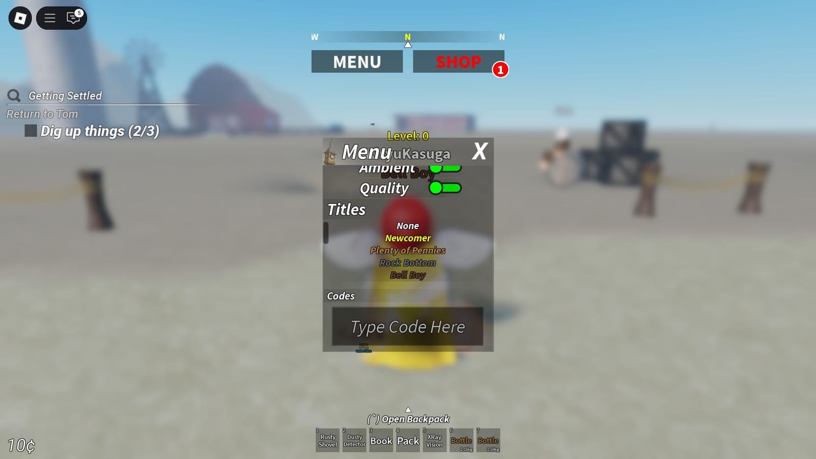 Desert Detectors codes