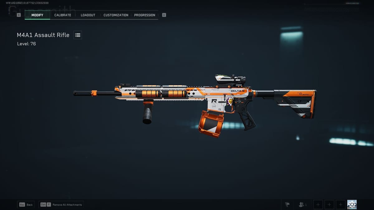 Best weapon build codes for Delta Force