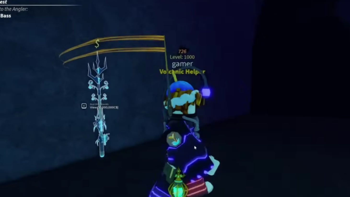 How to get all Mariana's Veil fishing rods in Fisch