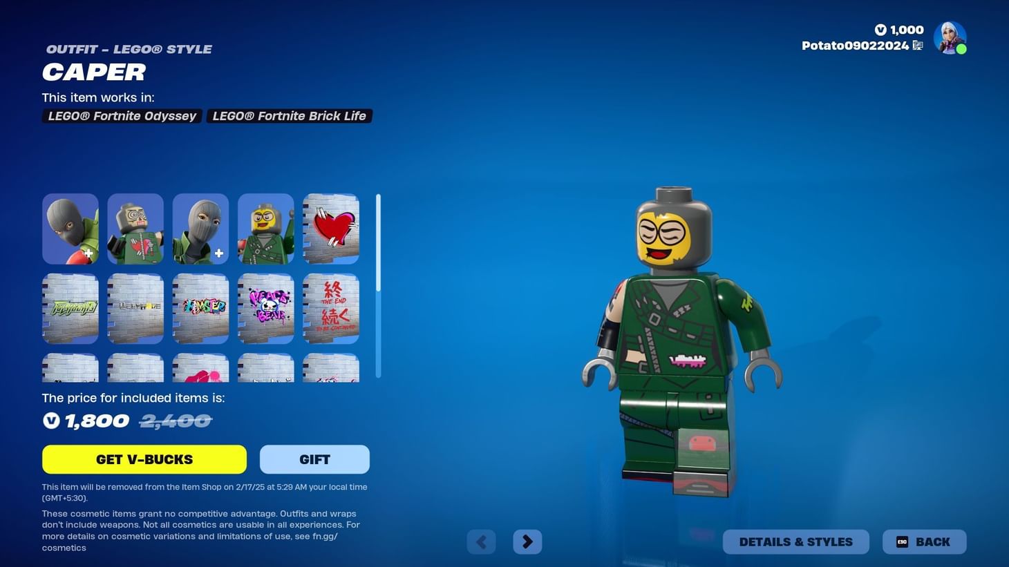 How to get Alias and Caper skins in Fortnite