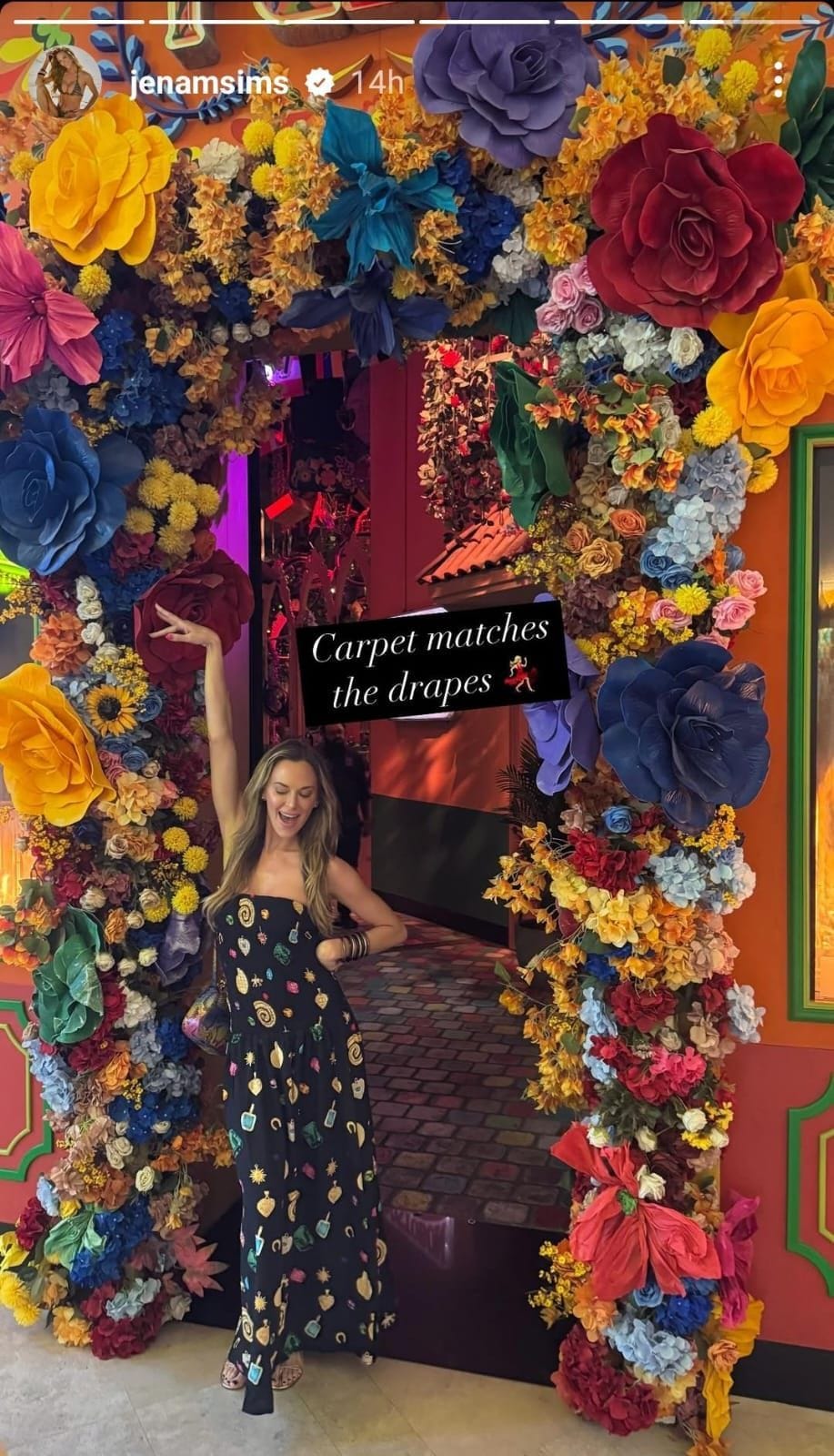 Brooks Koepka's wife Jena Sims dons a stunning $276 dress and $65 ...