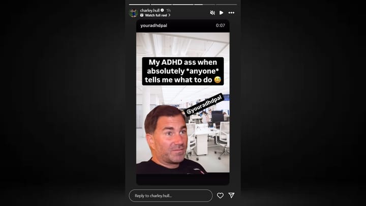 Charley Hull drops a hilariously unfiltered ADHD meme on Instagram