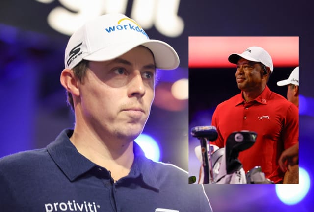 Matt Fitzpatrick details watching Tiger Woods’ ‘odd’ equipment choice ...