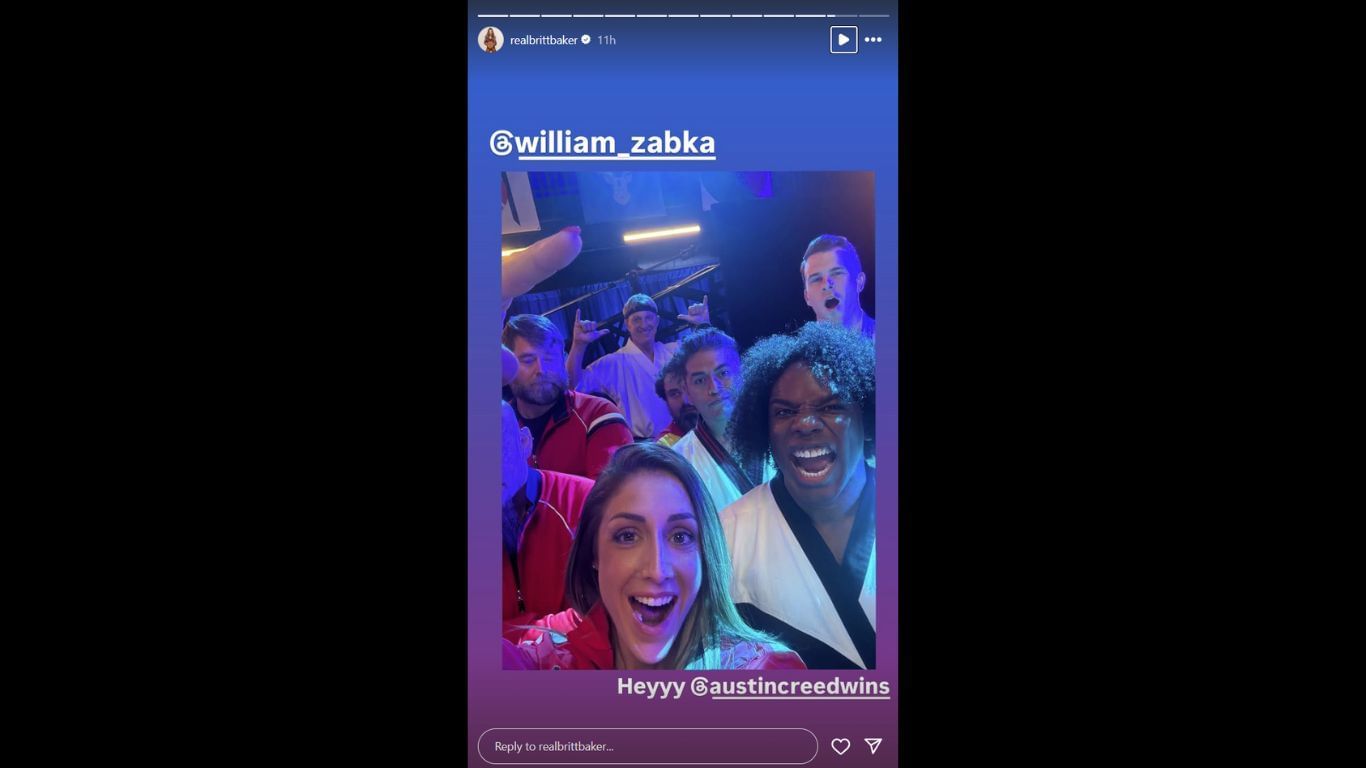 Britt Baker links up with current WWE Superstar amid AEW absence