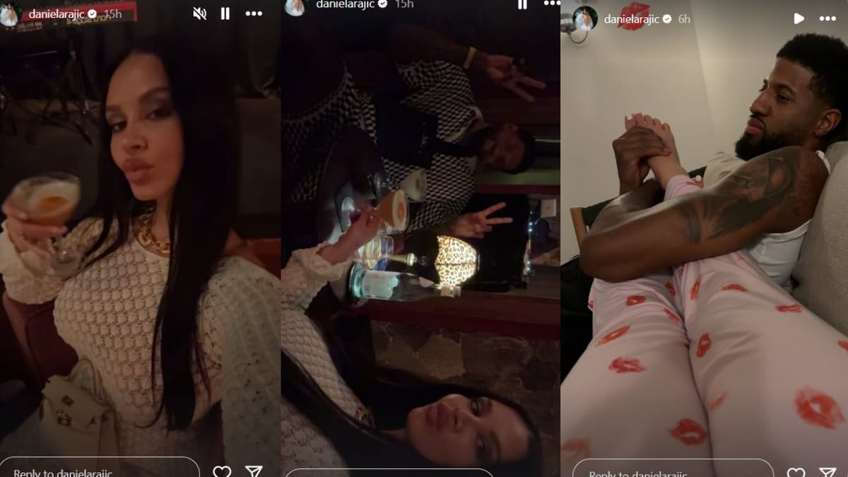 Paul George’s wife Daniela Rajic sends love as Sixers star pampers her ...