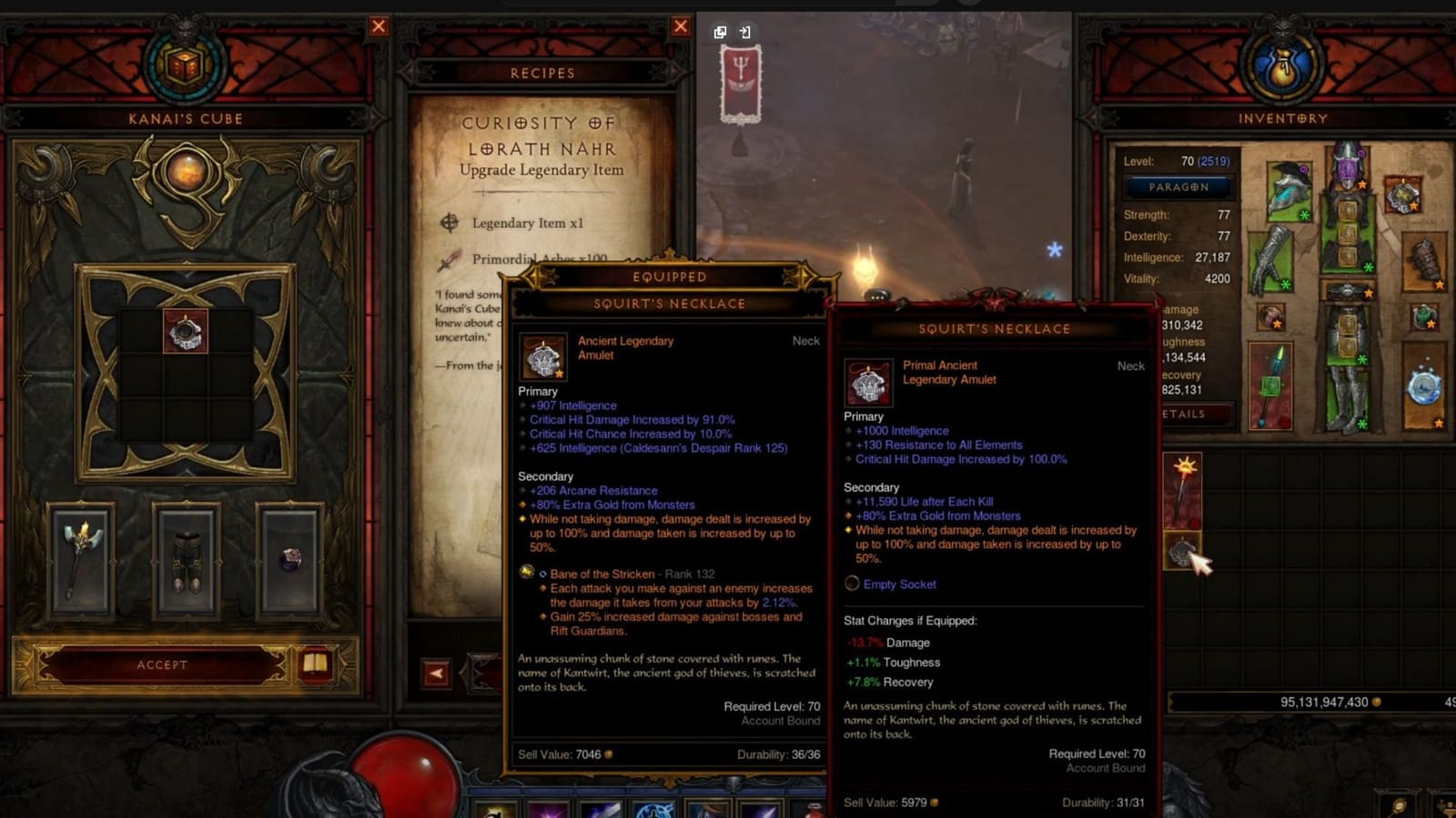 Diablo 3: How to upgrade a Legendary item, and what does it do?