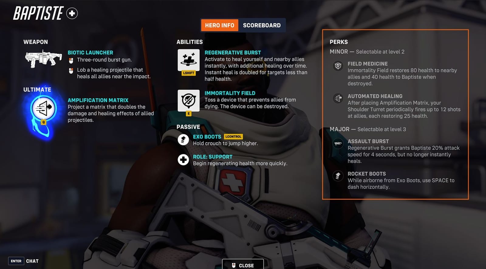 All hero perks in Overwatch 2