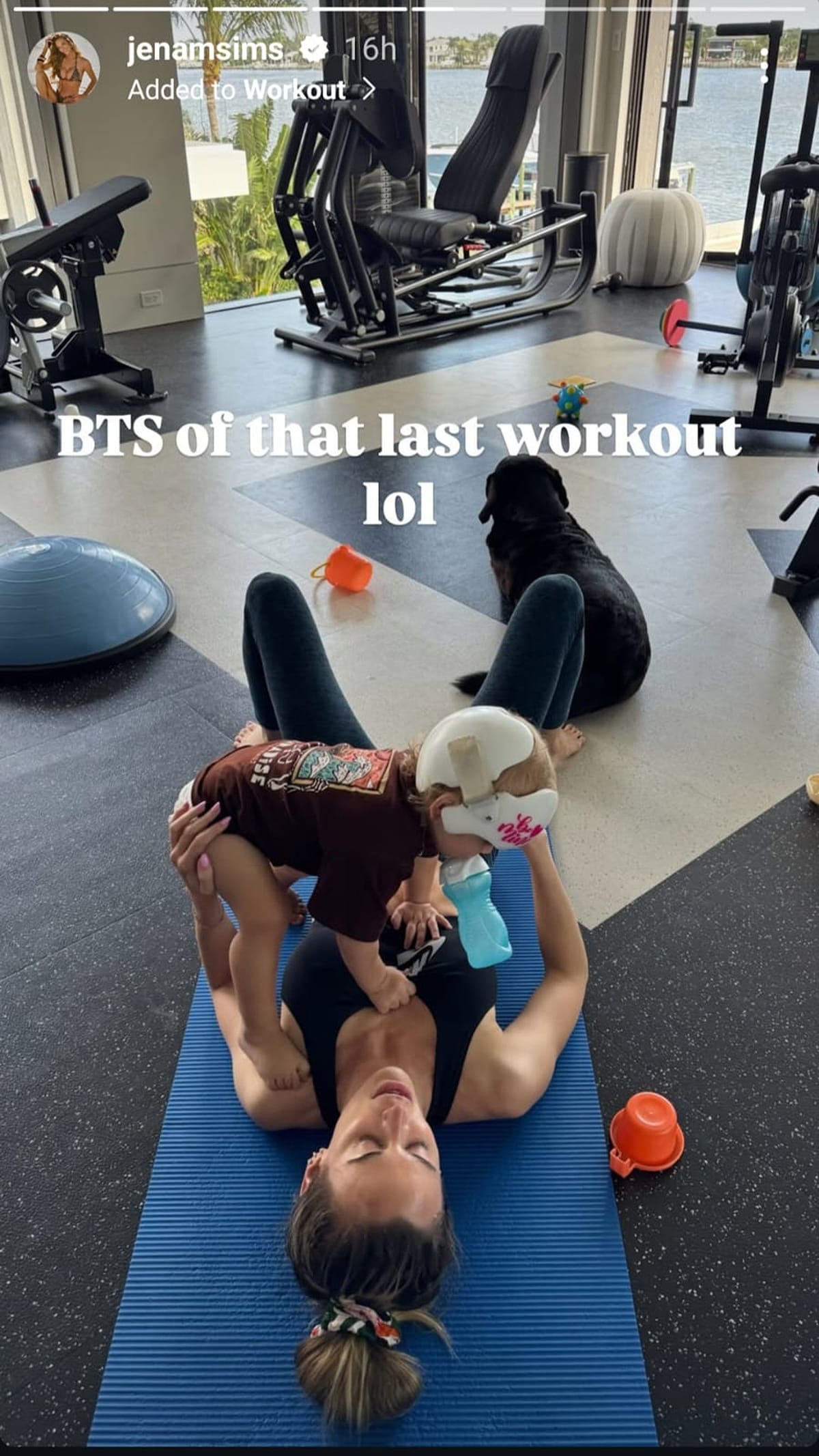 Brooks Koepka's wife Jena Sims celebrates son Crew's 'final' headgear ...