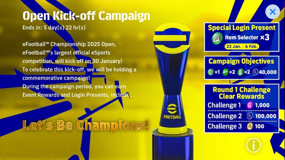 eFootball Championship 2025 Open kicks off: Rewards, challenges, and ...