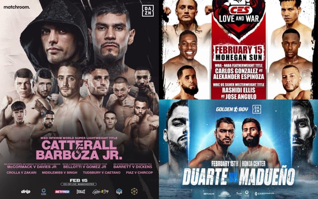 Boxing tonight: Boxing tonight (February 15, 2025): What are the fights ...