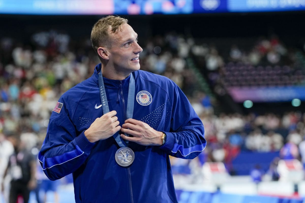 Caeleb Dressel shares adorable glimpses of vacation with his wife as ...