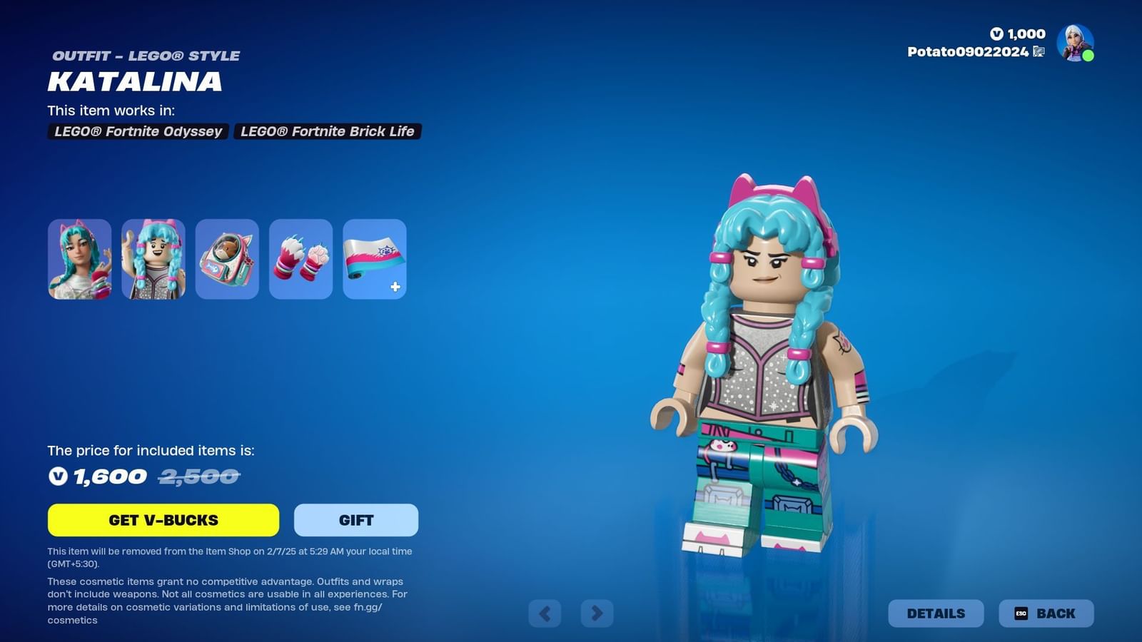 How to get the Katalina skin in Fortnite