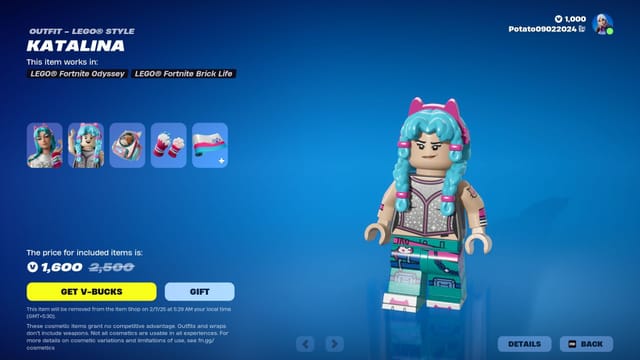 How to get the Katalina skin in Fortnite