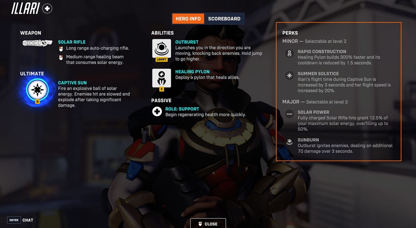 All hero perks in Overwatch 2