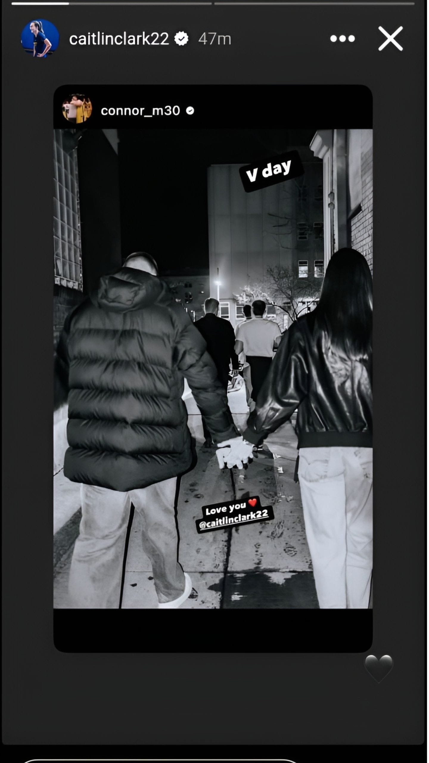 Caitlin Clark's boyfriend Connor McCaffery melts hearts with romantic ...