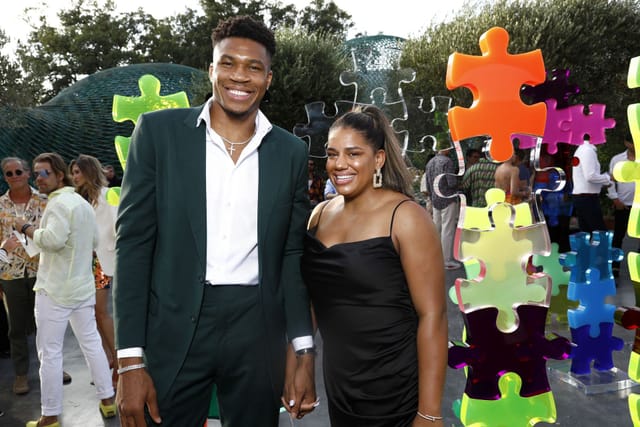 Giannis Antetokounmpo's wife Mariah overwhelmed with love while ...